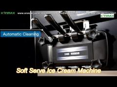 single flavor soft ice cream machine large output with patent magnet air pump