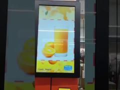 Orange Juice Vending Machine With  12 Classic Design Coin Bill Online QR Code Bank Card Credit Card Payment System