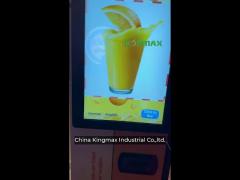 Automatic Orange Juice Vending Machine with 32 Inch HD Touch Display