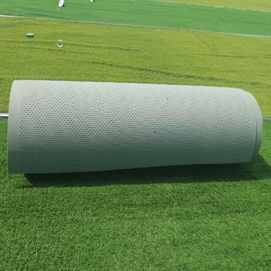 人工的な草のための緑のゴム製泡立つ衝撃の吸収の床タイル