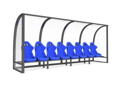 Cina Stadio sostitutivo della scuola di Team Bench Shelters For Outdoor di calcio in vendita