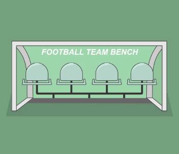Substitute Outdoor Stadium Seating For Football Club Stadium School