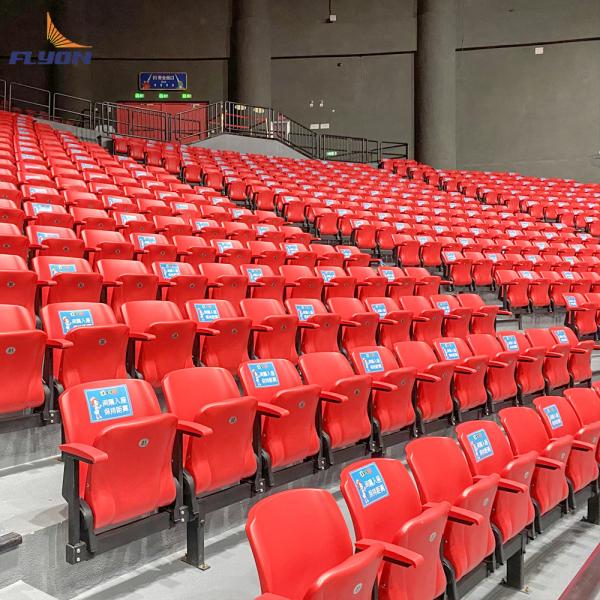 High Weather Resistance Plastic Stadium Benches for Stadium Seating