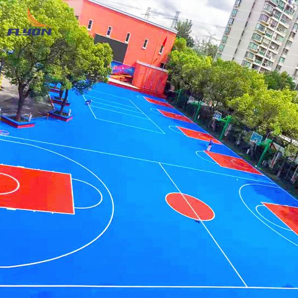 20 kg/tambor Piso esportivo de poliuretano PU modular
