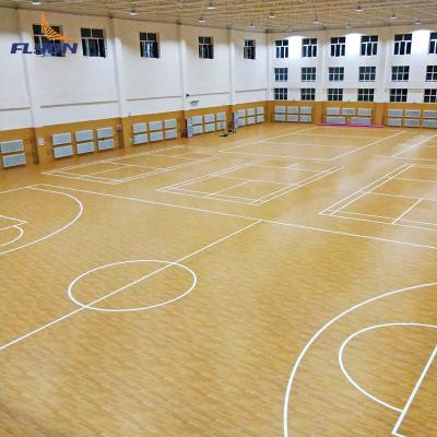 Cina Superficie del pavimento con piastrelle in PP ad alto impatto per cortili esterni interni pavimenti sportivi in vendita