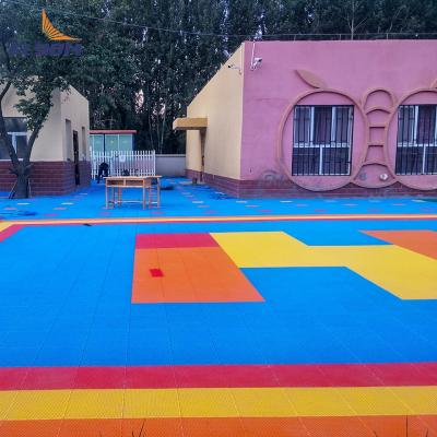 Cina Pavimenti sportivi con materiale di copolomero di polipropilene a impatto in vendita
