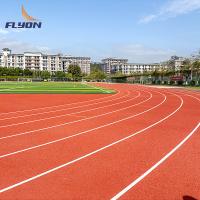 China Textured Surface Athletic Running Tracks Full Pour Installation For Maximum Efficiency for sale