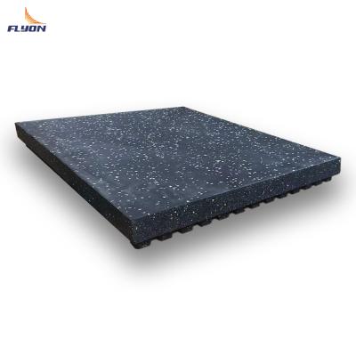 China EPDM Rubber Flooring Mat 15-45cm Thickness for Gym Training Center for sale