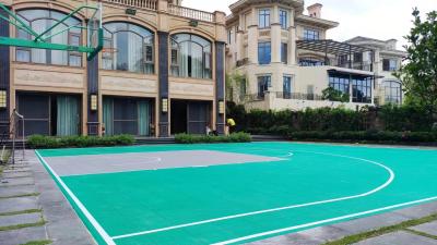 China Colorful Polypropylene Copolymer PP/TPV Tiles for Sports Flooring for sale