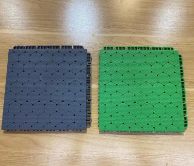 China Colorful Polypropylene Copolymer PP/TPV Tiles for Sports Flooring for sale