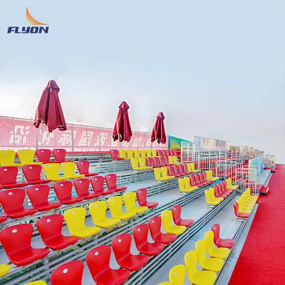 China Football Sports Car Sports Grandstand Aluminum Stadium Layer Bleachers Seating for sale