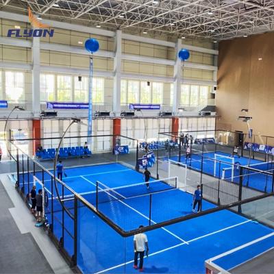 China Smooth Surface Padel Tennis Court Standard For Customer Requirements for sale