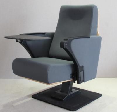 China Fabric Adjustable Armrest Leather Modern Theater Seating For Auditoriums And Cinemas - 180kg Load Capacity for sale