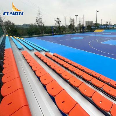 China Customized Size Aluminum Alloy Bleachers For Stadium Seating And Grandstand for sale
