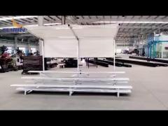 Pistas de metal de design moderno com corrimão opcional