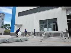 Beweegbare Draagbare Tribuneplaatsing, Bleachers van het Aluminiumstadion voor Sportterrein