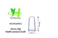 China 43mm Embryo Pharma Pet Bottles Packaging Bottle Capsule Bottle Customized for sale