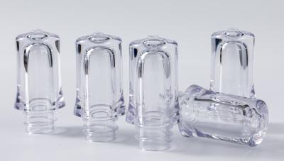 China Thick Wall Bottom PETG Bottle Preform Jar Design Tube Capacity 30ml for sale