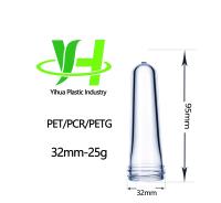 China Custom Size 32mm Caliber Plastic Bottle PET Preform Low Defect Rate for sale