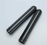 China Deep Tea Color Pattern 28mm Preform Bottle Blank With 410 Pump Head for sale