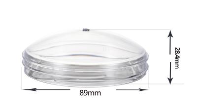 Cina Ampio barattolo di plastica del semilavorato della bottiglia 23g della bocca 89mm per cura personale in vendita