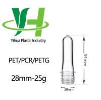 China Non Crystallized Pco 1810 Soda Bottle Preforms And CapsTransparent PET for sale
