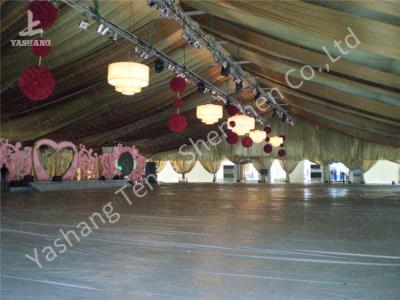 China Large Square Aluminum Structure Dinner Style Wedding Decoration Tent Party Marquee for sale