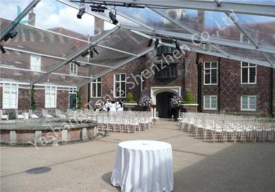 China Outdoor Aluminum Structure Large Transparent Wedding Party Tents Marquee for sale