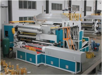 China 1200-1800mm PVC Cast Stretch Film Making Machine for Food Packaging Cling Film Production Line for sale