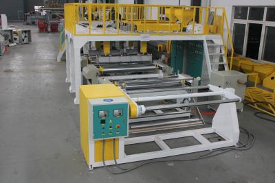 China Aluminium Wrap Plastic Extruder 3 Layers 1600mm Air Bubble Film Making Machine PLC Controlled Gearbox Motor Automatic for sale
