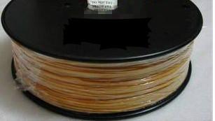 China we supply gold PLA Filament 1kg (2.2lbs) Spool for sale