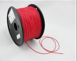 China we supply flexible red  3d filament for 3d printer for sale