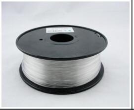 China we supply T-glass transparent 3d filament for 3d printer for sale
