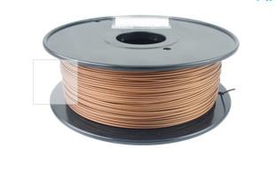 China Copper PLA 1.75mm Natural color filament for Makerbot,UP,Afrina,Solidoodle3d printer for sale