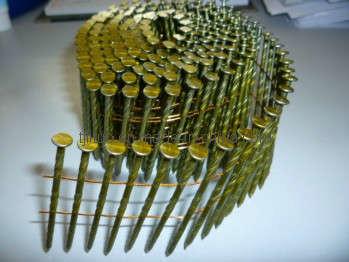 China coiled roofing nails, nails for sale