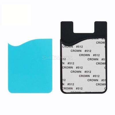 China Custom Plastic Sublimation Card Holder Sublimation Phone Card Holder for sale