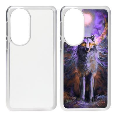 China 2D Sublimation Hard PC Protective Mobile Phone Case For Huawei P50 Custom Sublimation Phone Shell for sale