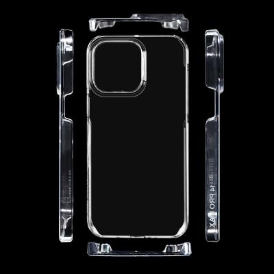 China Transparent Shockproof Blank 3D Sublimation PC Coated Phone Case For IPhone 14 15 16 for sale
