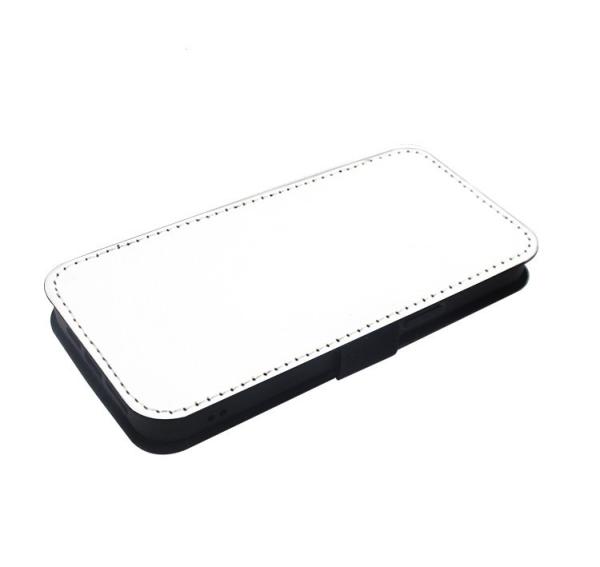 Quality Sublimation Blanks Flip Wallet Leather Case Compatible With IPhone Galaxy Note for sale