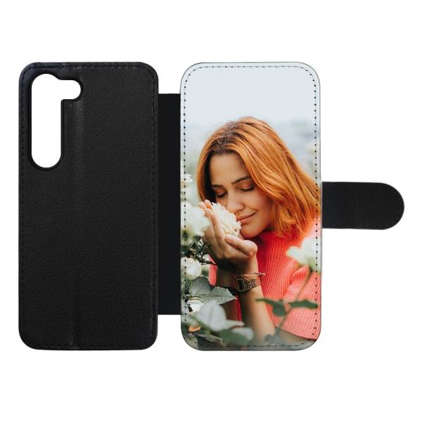 Quality Classic Style Custom Designs Sublimation Leather Flip Wallet Phone Case For SamSung Galaxy S23 24 Ultra Plus for sale