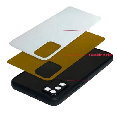 Cina Cassa per telefono in vetro temperato a sublimazione copertina bianca 2D TPU Casse per telefono per PC per Samsung A42 5G in vendita