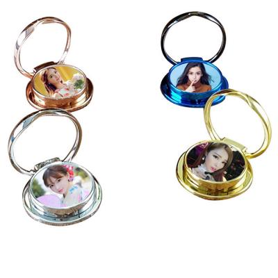 중국 360 회전 수블리메이션 빈 자석 휴대 전화 링 홀더 사용자 지정 수블리메이션 전화 손잡이 판매용