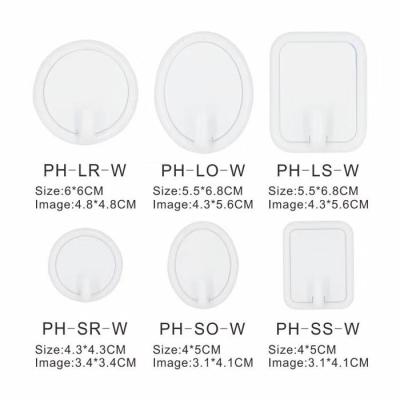 China Sublimation Plastic Hanger Wall Mounted Hook For Sublimation Printing for sale