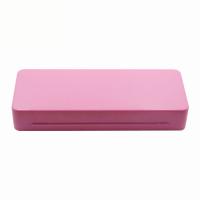 China Multifunctional Double Layer Sublimation Plastic Stationery Box For Pencil Case for sale