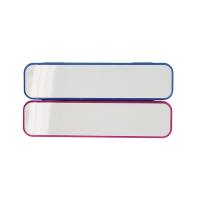 China Rectangular Plastic Sublimation Pencil Case And Portable Tableware Storage For Sublimation Printing for sale