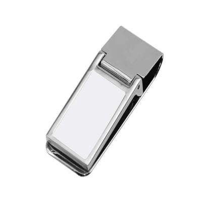 China Custom Sublimation Blank Metal Money Clip Holder for sale