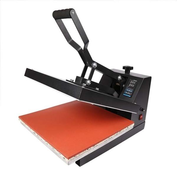 Quality High Pressure Flat Clamshell Heat Press Machine For Sublimation Blanks Printing for sale