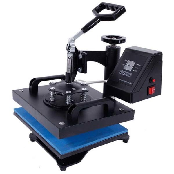 Quality Manual Clamshell Flat Heat Press Machine For Sublimation Blanks Printing for sale