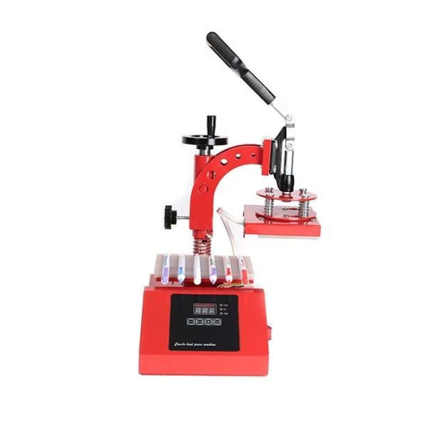 Quality Red Manual Pen Heat Transfer Press Machine Customized Sublimation Pen Printing for sale