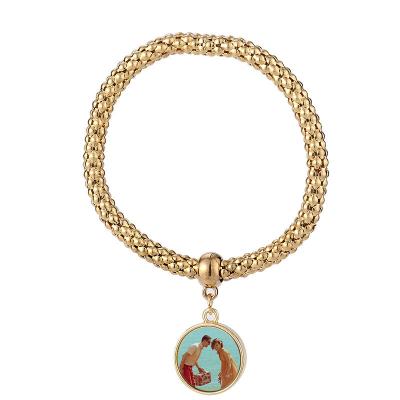 China Sublimation Bracelet Personalized Hand Chain Accessories For Sublimation Heat Transfer Photo Printing for sale